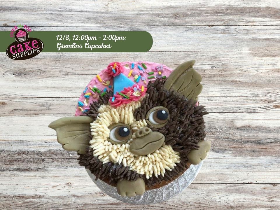 MOVIE DAY - GREMLIN "INSPIRED" CUPCAKES, Over The Top Cake Supplies ...