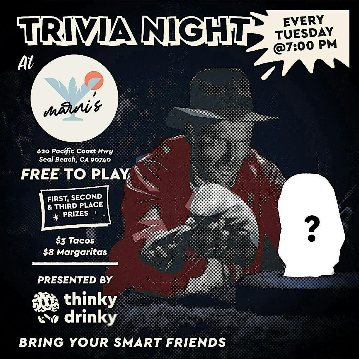 FREE Trivia Night - TUESDAYS at Marnis, Marni's, Seal Beach, 2 December ...