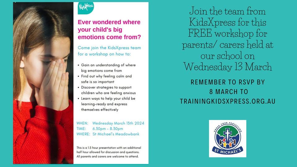 KidsXpress Workshop for Parents/ carers, St. Michael's Catholic Primary ...