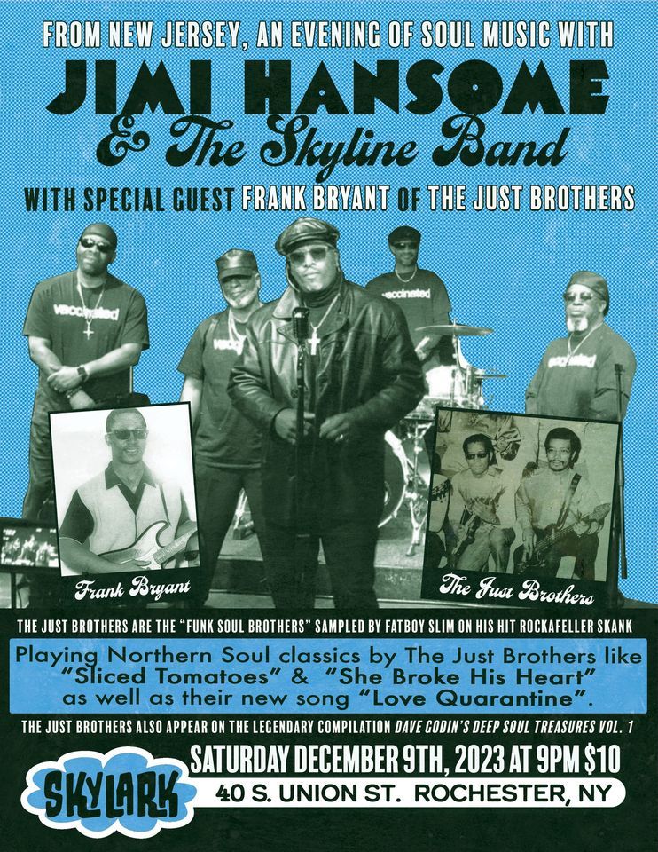 Jimi Hansome & The Skyline Band with special guest Frank Bryant of The ...