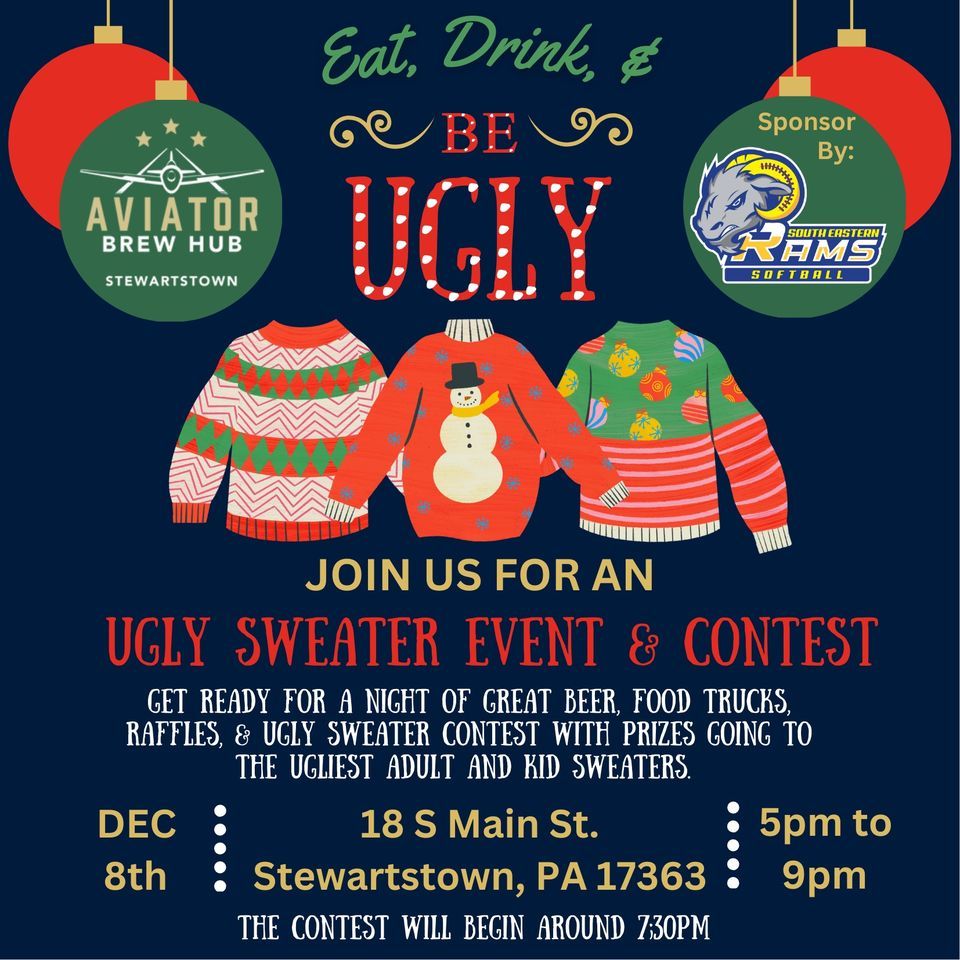 Eat Drink & Be Ugly, Aviator Brew Hub, Stewartstown, December 8 2023 ...