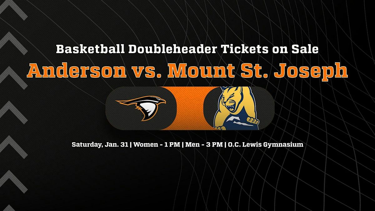 AU Mens & Womens Doubleheader Basketball vs. Mount St. Joseph, O.C ...
