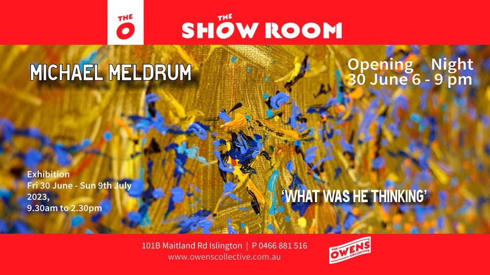 Michael Meldrum | What Was He Thinking, The Owens Collective, Newcastle ...