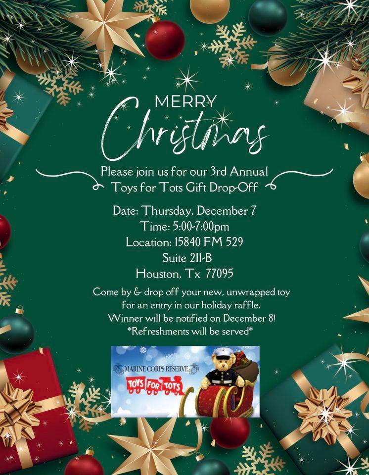 Toys for Tots gift drop off, Edward Jones-Financial Advisor: Nicholas ...