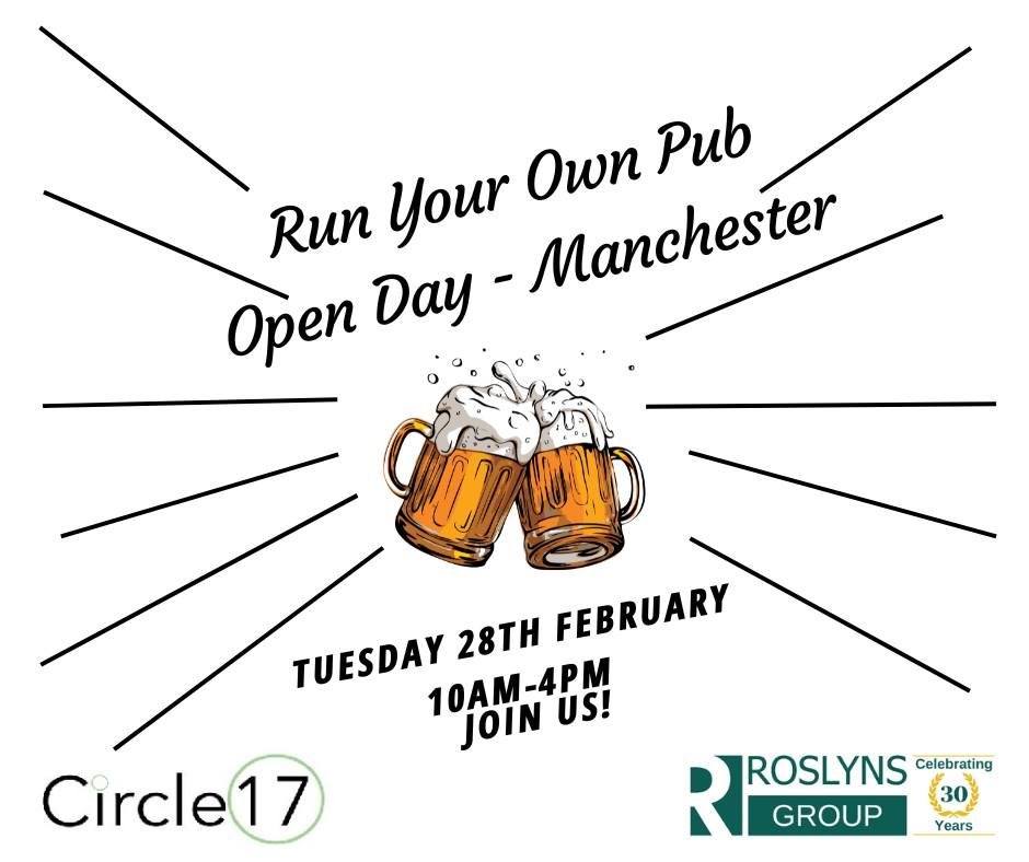 Run Your Own Pub Open Day - Manchester, Lowerhouse Inn Pub & Function ...