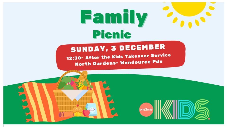 one2one Kids Family Picnic, North Gardens, Wendouree Parade, Ballan, 3 ...