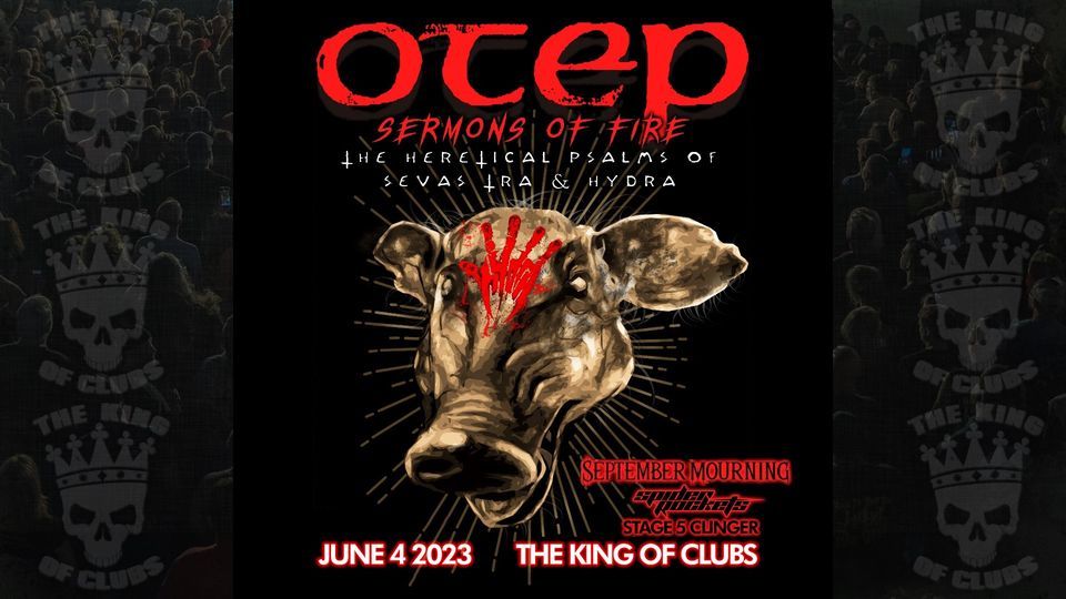 OTEP - Sermons of Fire Tour, The KING of CLUBS, Africa, June 4 2023 ...