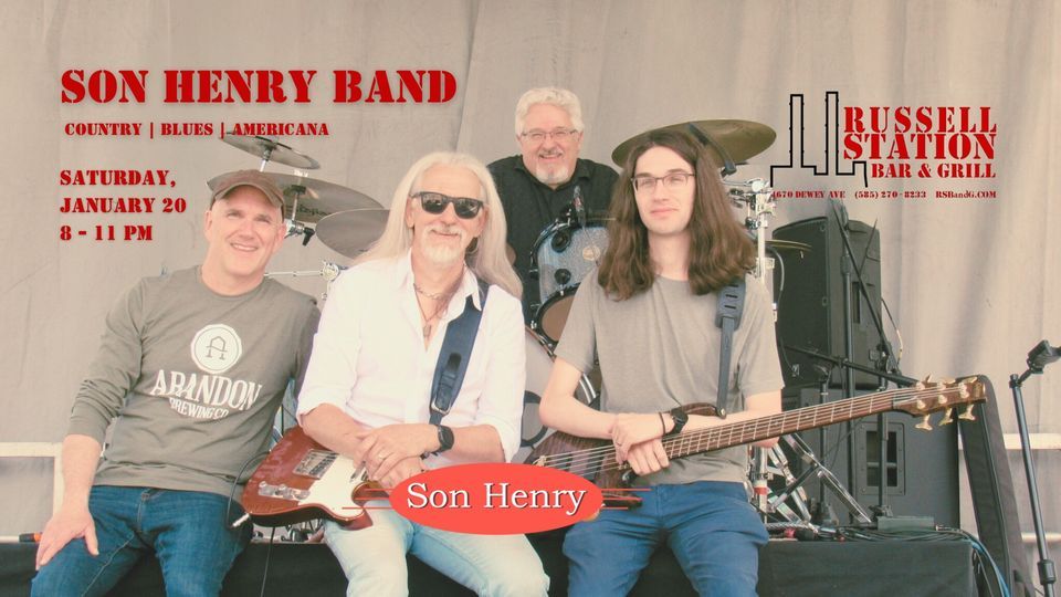 Son Henry Band @ Russell Station!, Russell Station Bar & Grill, Greece ...