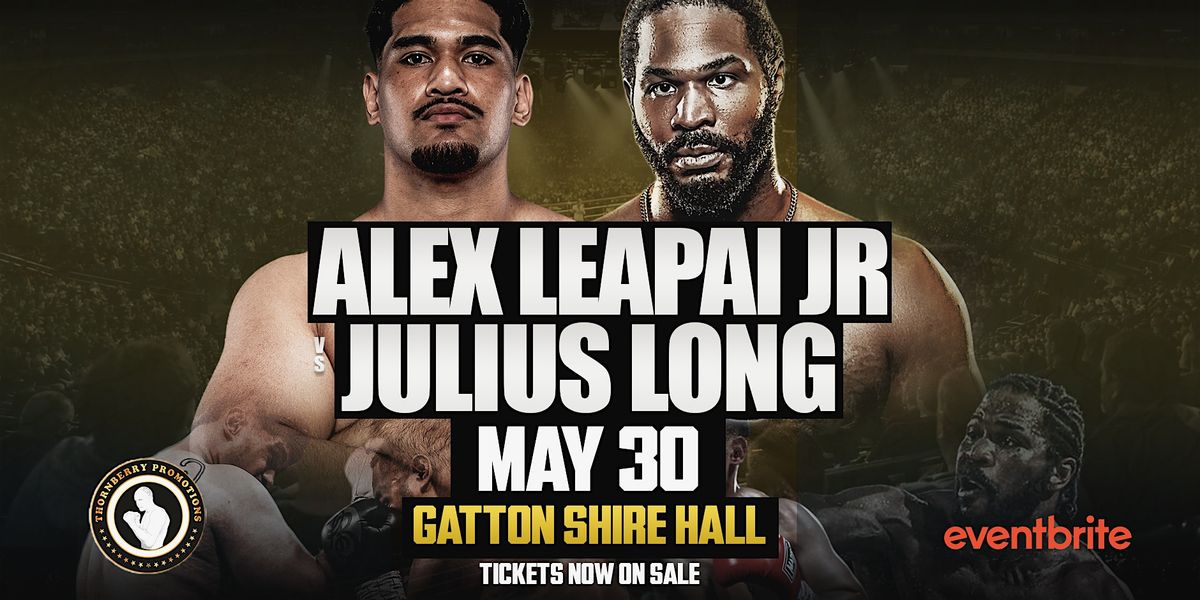 GATTON FIGHT NIGHT V, Gatton Shire Hall, 30 May 2026 | AllEvents