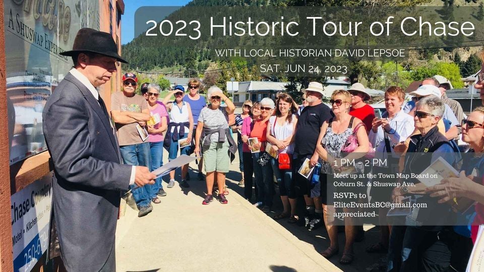 2023 Historic Tour of Chase, Chase B.C, Kamloops, 24 June 2023 ...