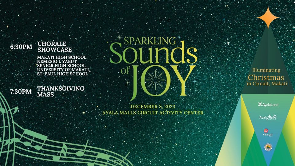 Sparkling Sounds of Joy, Circuit Makati, 8 December 2023 | AllEvents