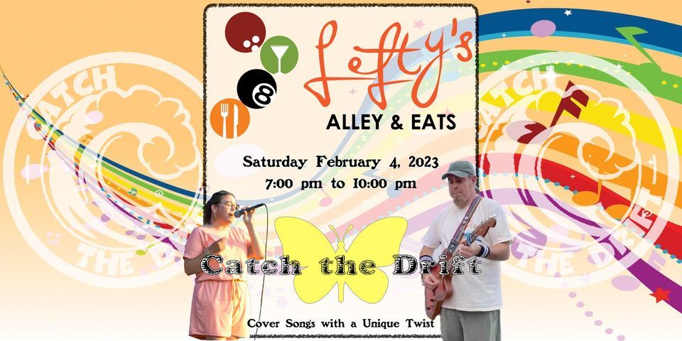 Catch the Drift at Leftys, Lefty's Alley & Eats, Lewes, 4 February 2023 ...