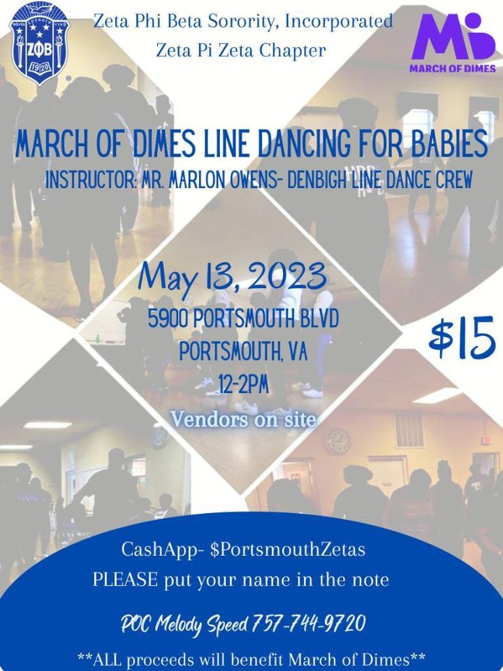 Line Dancing for Babies - March of Dimes, Portsmouth United Church of ...