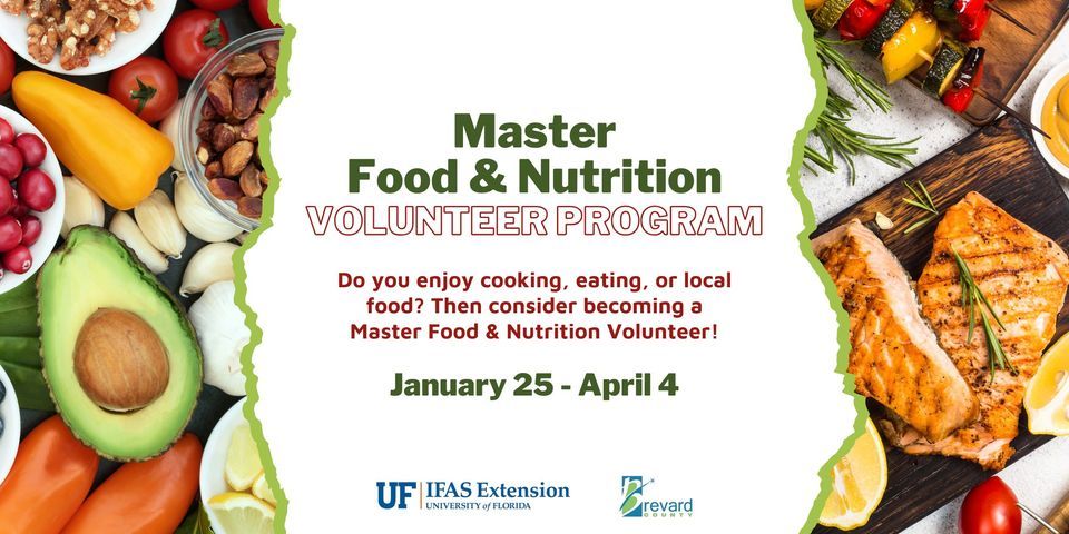 Master Food and Nutrition Volunteer Program, UF IFAS Brevard County ...
