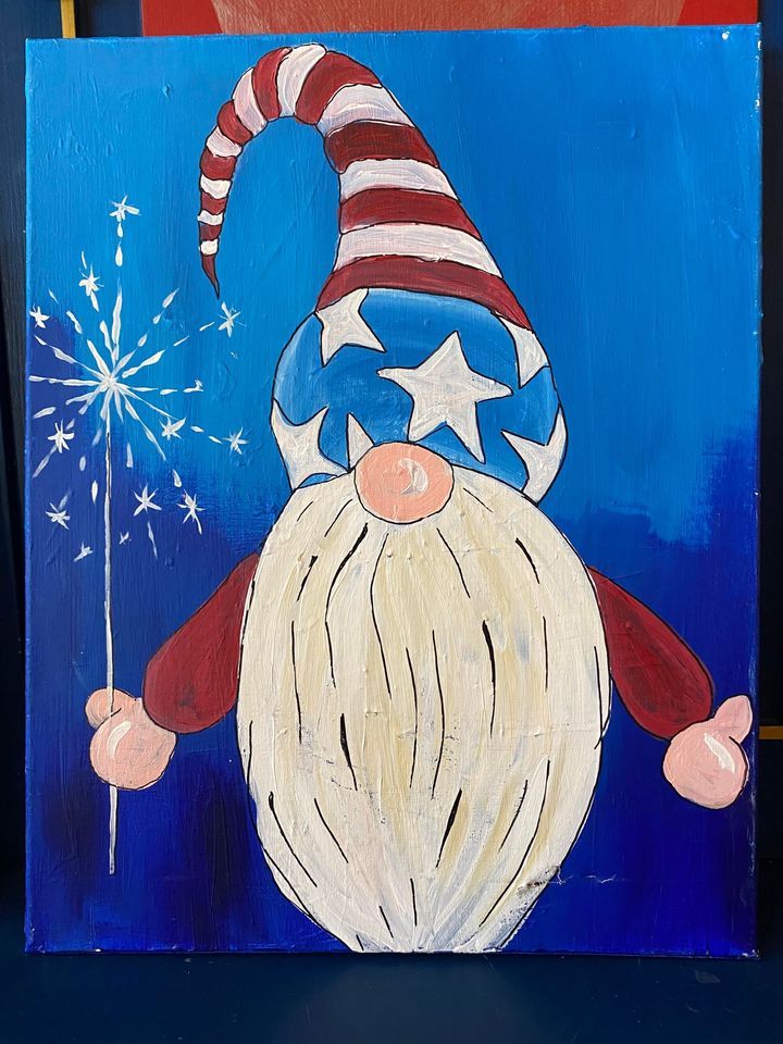 Happy 4th Canvas Class, 818 State St, Bristol, TN 37620-2280, United ...