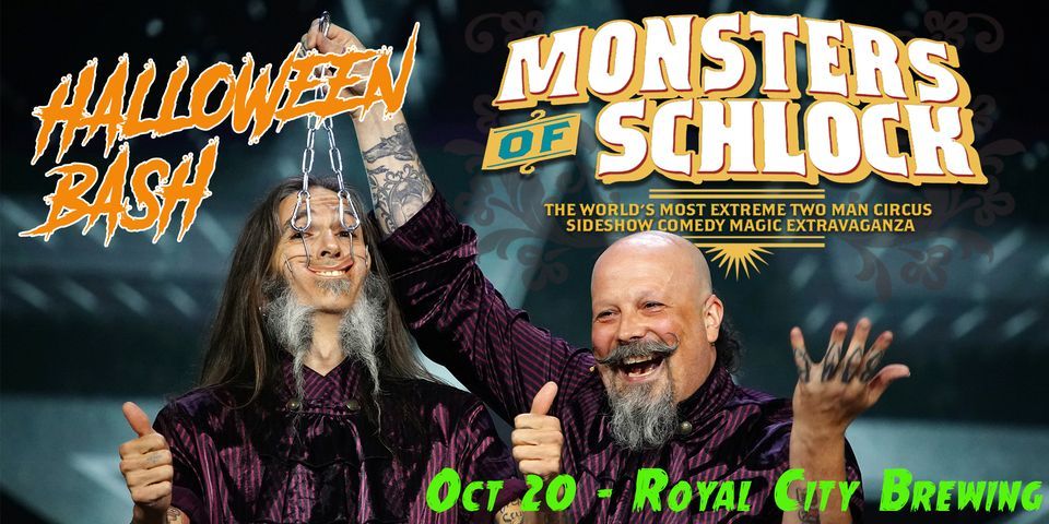 Monsters of Schlock Hometown Halloween Bash!, Royal City Brewing ...