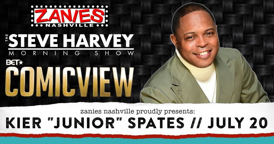 Kier "Junior" Spates at Zanies, Zanies Nashville, July 20 2023 ...