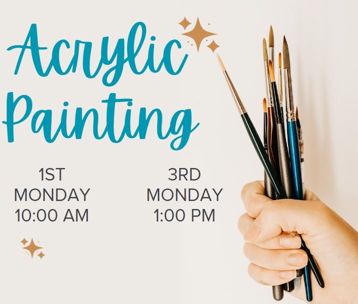 Acrylic Painting with Carol Brookens, 919 Harley Davidson Way, Sturgis ...