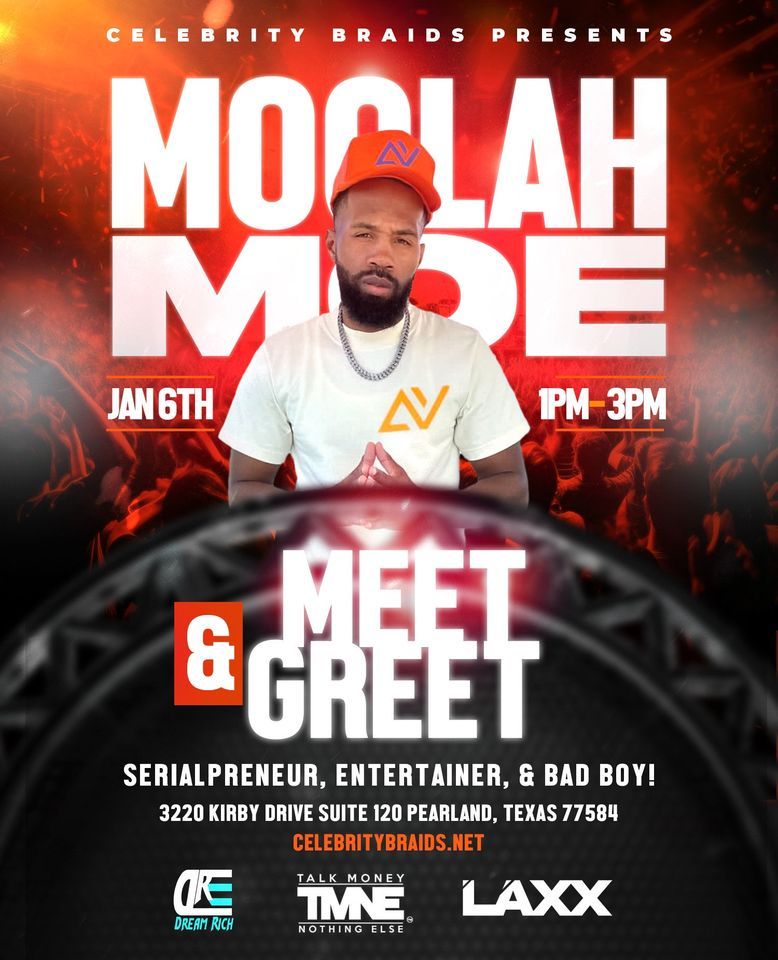 Celebrity Braids Meet & Greet With “Moolah Moe”, Pearland. Tx 77584, 6 ...