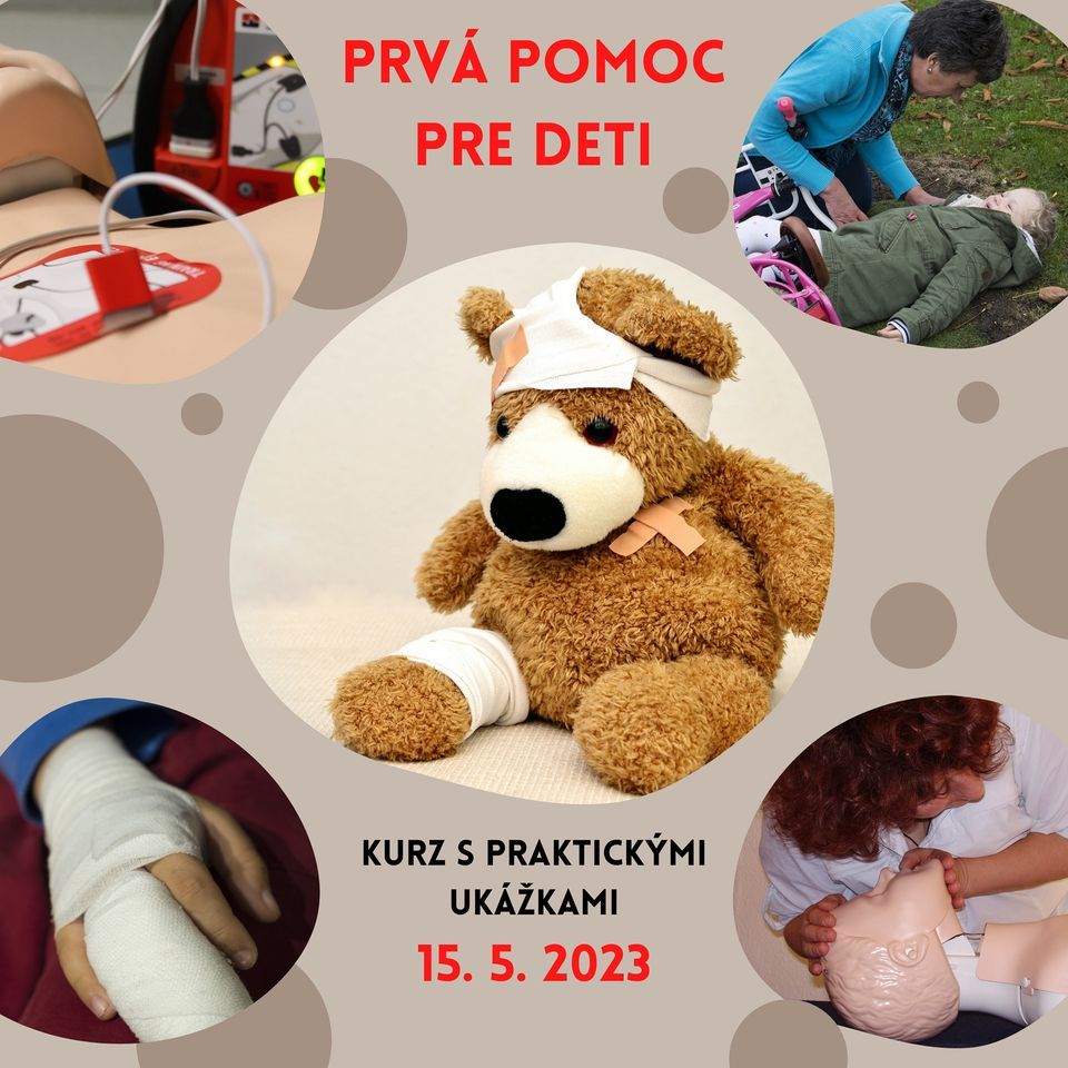Prvá pomoc pre deti, Hojdana, Bratislava, 15 May 2023 | AllEvents.in