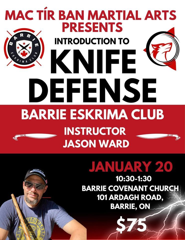Special Guest Instructor Jason Ward, 101 Ardagh Rd Barrie On, 20 ...