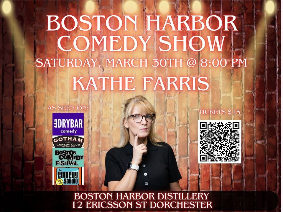 Boston Harbor Comedy Show, Boston Harbor Distillery, Mattapan, 30 March ...