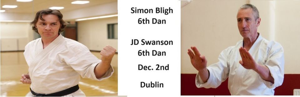 HDKI Ireland Christmas Course - Simon Bligh 6th Dan & JD Swanson 6th ...