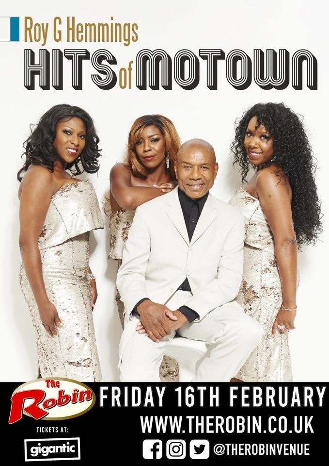 Hits of Motown, The Robin, Wolverhampton, February 16 2024 | AllEvents.in