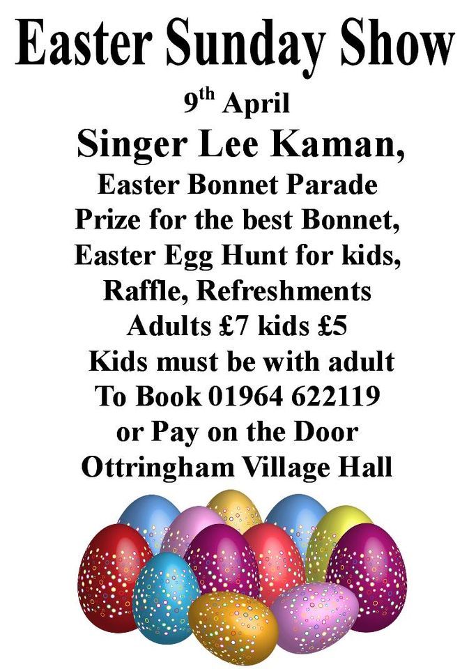 Easter Sunday Show, east ridings, April 9 2023 | AllEvents.in