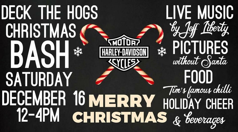 Deck the HOGS Christmas Bash, Harley Haven, Irmo, December 16 2023 ...