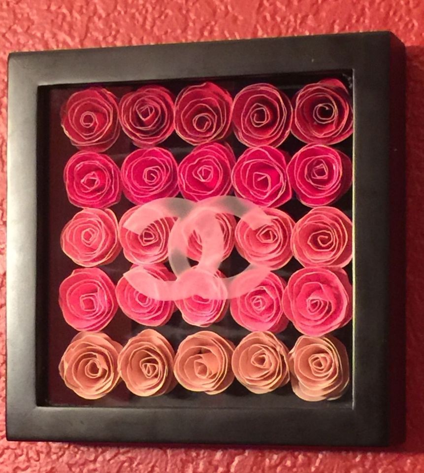 Personalized Rolled Flower Shadow Box Craft with Donna, Department of ...