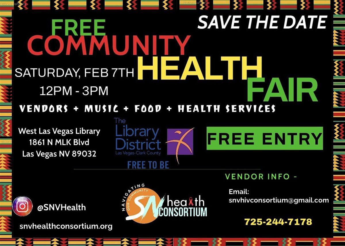 National Black HIV AIDS Awareness Day Free Resource Fair, West Las ...