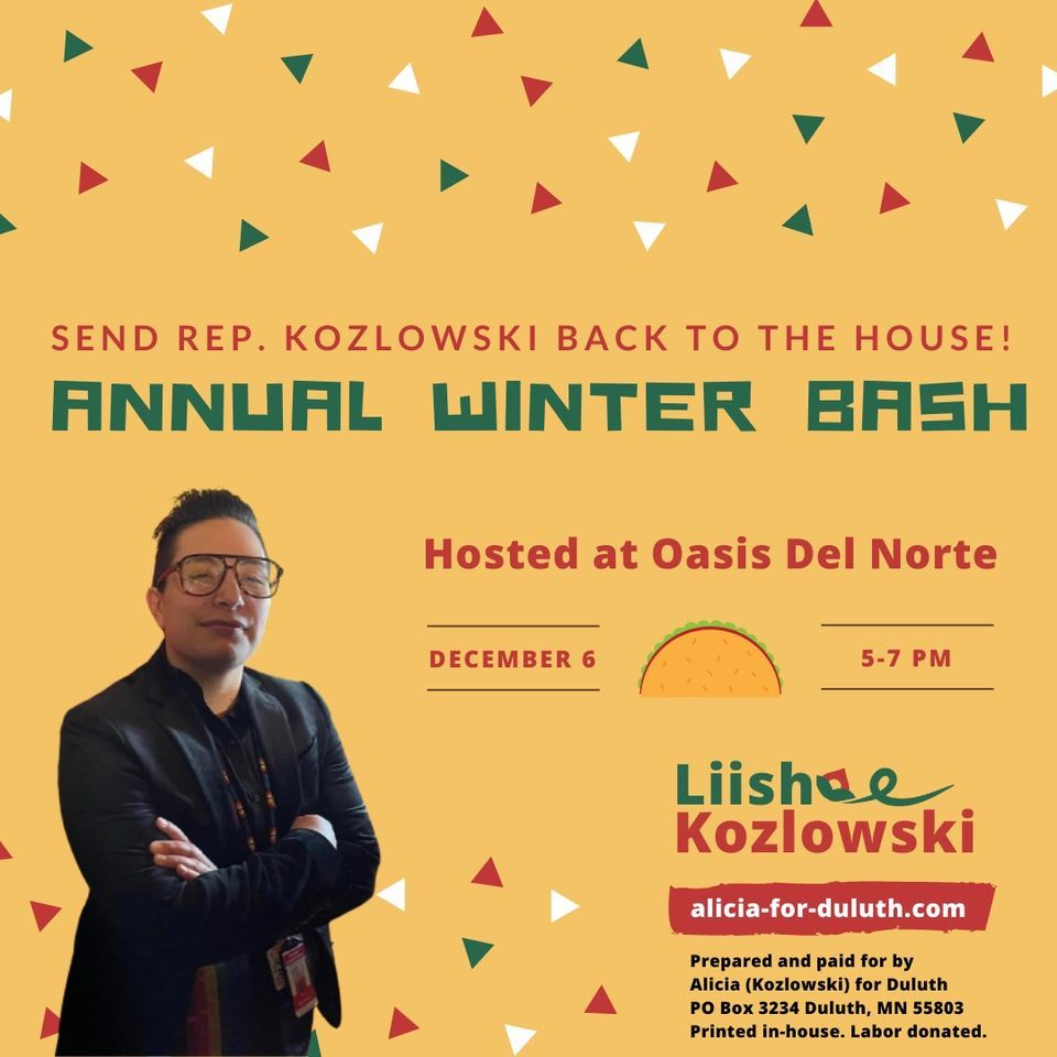 Annual Winter Bash, Oasis Del Norte, Duluth, 6 December 2023 | AllEvents