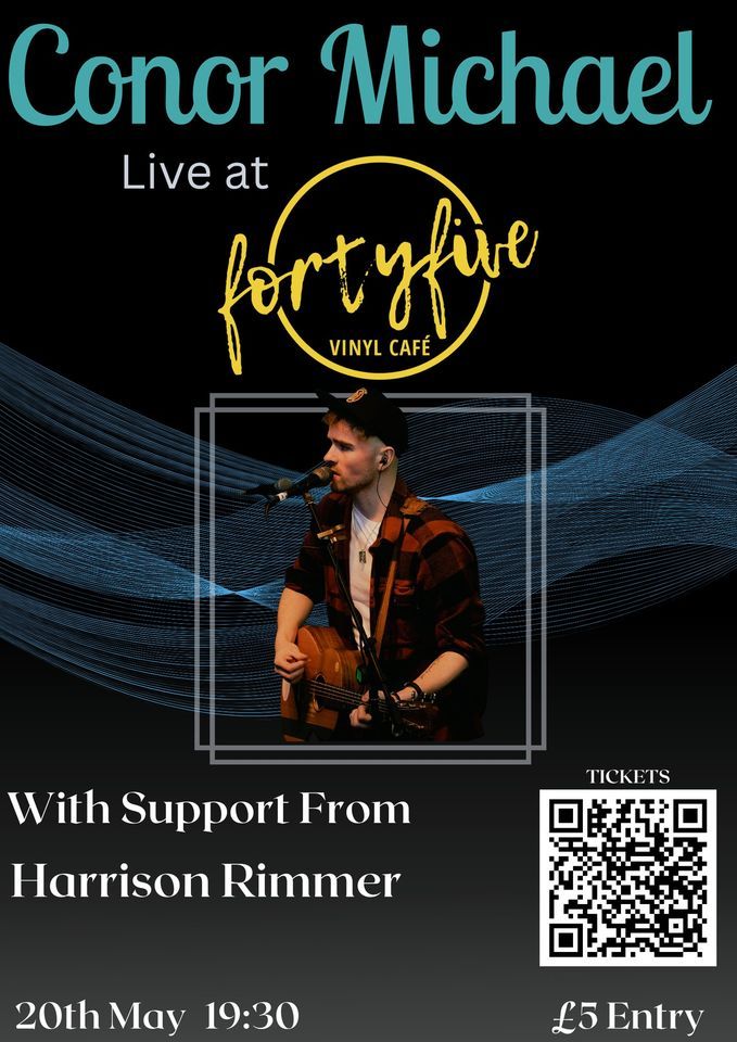 Conor Michael - Live at FortyFive Vinyl, FortyFive Vinyl Café, York, 20 ...