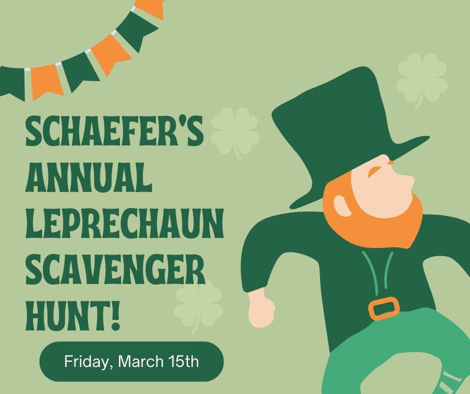 Schaefers Annual Leprechaun Scavenger Hunt, Schaefer Elementary, Santa ...