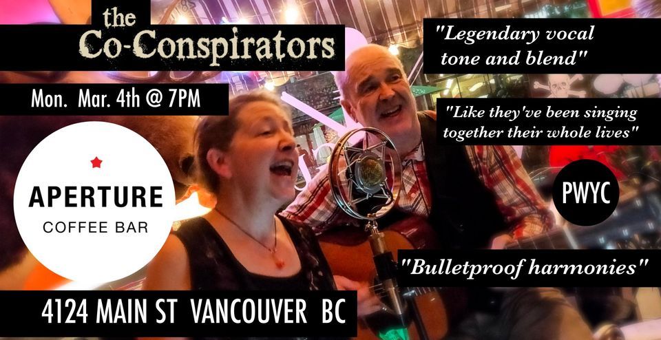 The Co-Conspirators at Aperture Coffee Bar, ApertureCoffee bar Main ...