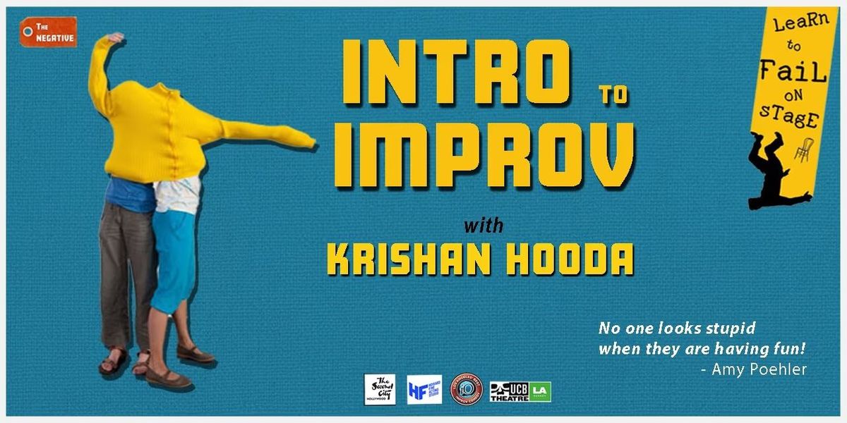 Intro to Improv with The NEGATIVE, Chaubara - by Veda Factory: Mumbai ...