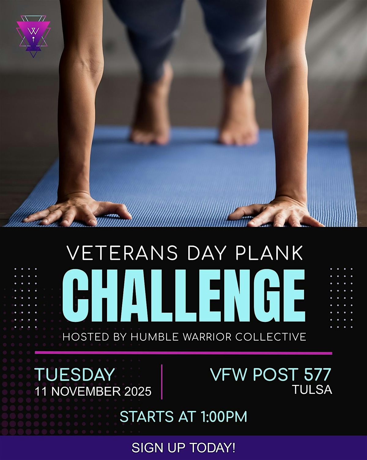 Veterans Day Plank Challenge, VFW Post 577, Tulsa, 11 November 2025 ...