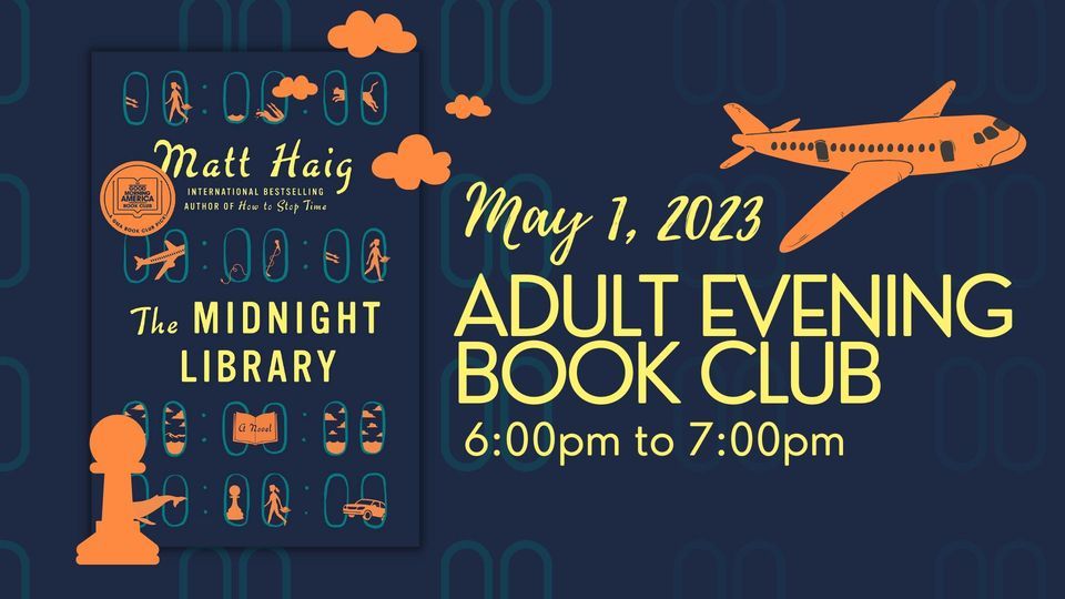 May 2023 Adult Evening Book Club, Vineland Public Library, 1 May 2023 ...