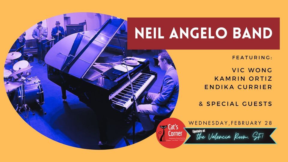 Cats Corner - Neil Angelo Band, The Valencia Room (647 Valencia Street ...