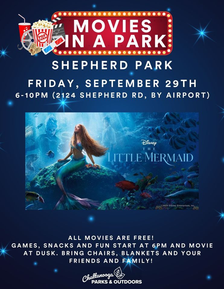 FREE Movie in a Park-Shepherd Park-The Little Mermaid, Shepherd ...