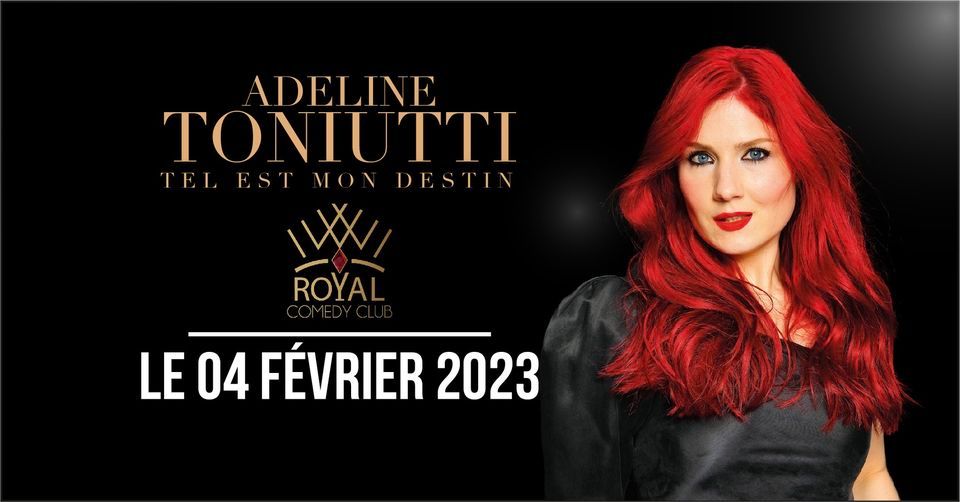 Adeline Toniutti au Royal Comedy Club - Reims (51), Royal comedy club, Reims, February 4 2023 ...