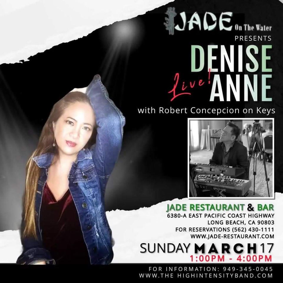 Denise Anne LIVE at Jade on the Water Restaurant (Acoustic Duo with ...