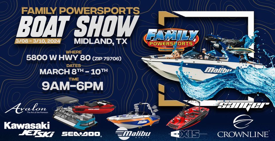 2024 Midland Boat Show | Malibu & Axis Boats, Sea-Doo, Pontoons ...