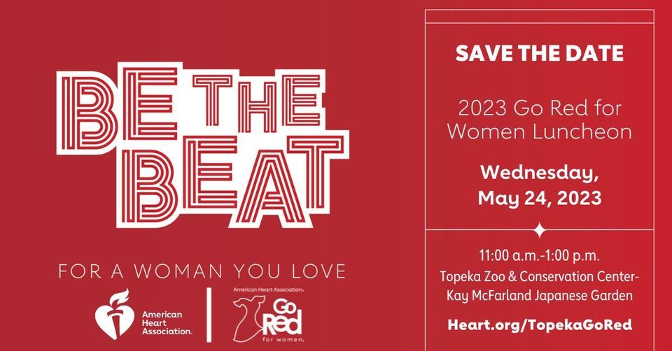 Topeka Go Red for Women, Topeka Zoo, 24 May 2023 | AllEvents.in