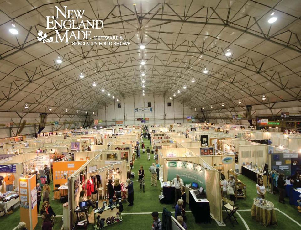 New England Made Giftware & Specialty Food Shows - Spring Show ...