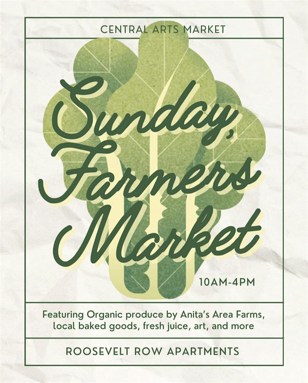 Roosevelt Row Sunday Arts and Farmers Market, Roosevelt Row Apartments ...