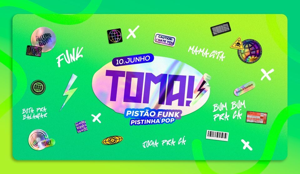 TOMA! :: POP & FUNK :: 10.06 @CUCKO, Cucko, Porto Alegre, 10 June to 11 ...