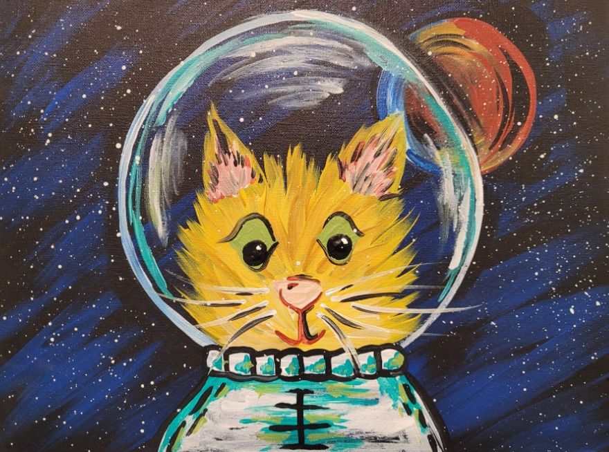 Space Cat, Art Defined, Galesburg, January 30 2024 | AllEvents.in