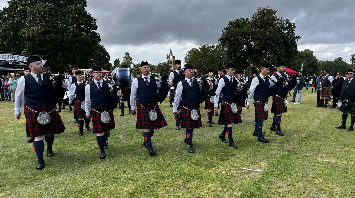 European Pipe Band Championships 2026, North Inch, Perth, 27 June 2026 ...